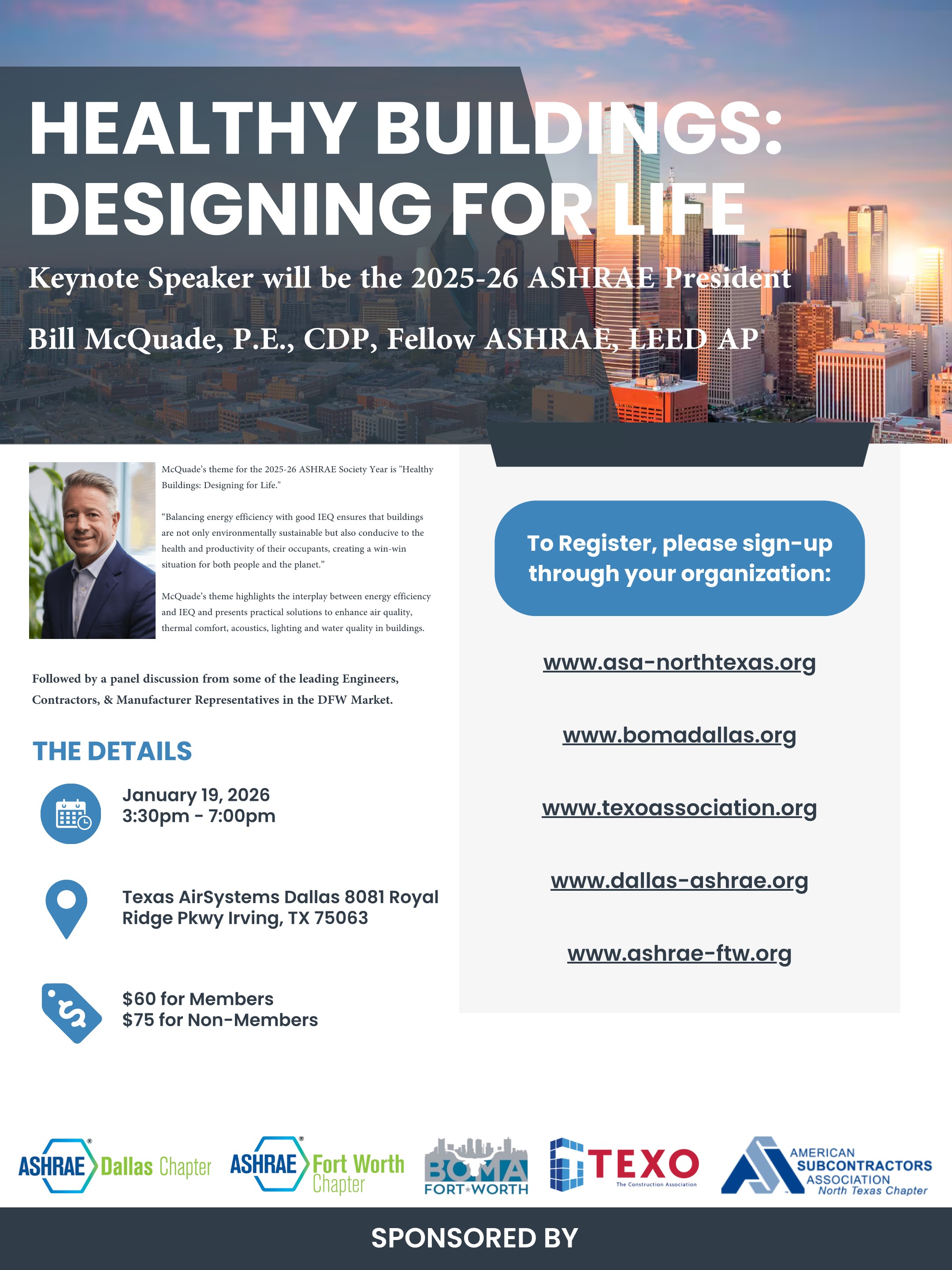ASHRAE Fort Worth - Meeting/Event Information